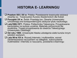 Prezentacja e learning dsw | ODP