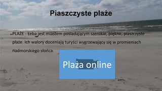 Prezentacja łeba kluczny | PPTX
