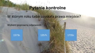 Prezentacja łeba kluczny | PPTX
