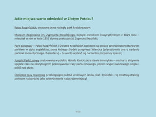 Prezentacja - Polecana miejscowość - Edyta Peryga | PPTX