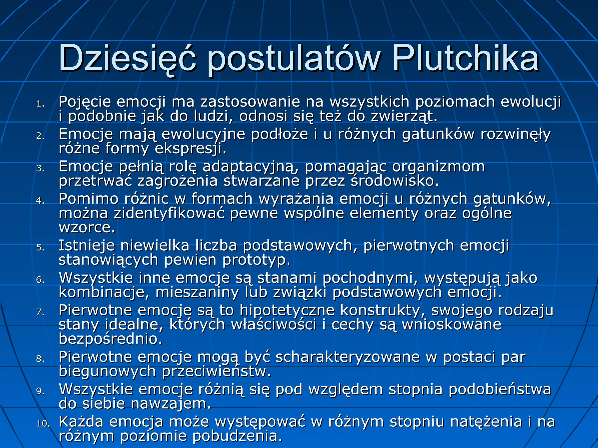 Prezentacja emocje | PPT