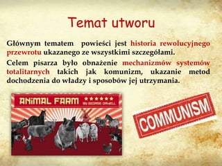Prezentacja "Folwark zwierzęcy" | PPT