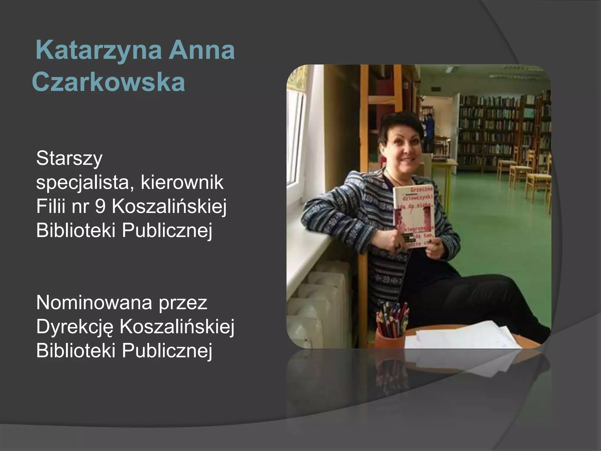 Zachodniopomorski Bibliotekarz Roku | PPT