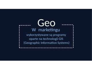 Geomarketing Delta Software | ODP