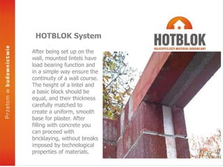 Prezentacja hotblok jak budować eng | PPT