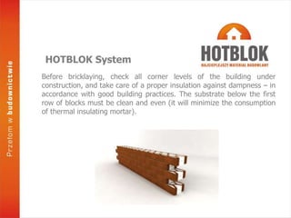 Prezentacja hotblok jak budować eng | PPT