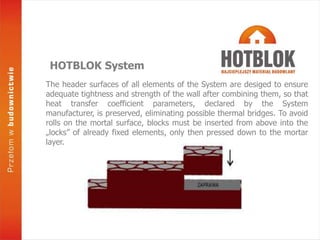 Prezentacja hotblok jak budować eng | PPT