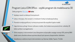 Prezentacja iCON Office - Możliwości drogowe | 3D Geosystemy | PDF