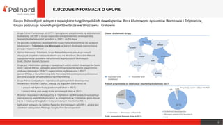 Polnord SA - prezentacja inwestorska | PDF