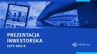 Prezentacja inwestorska | PPT