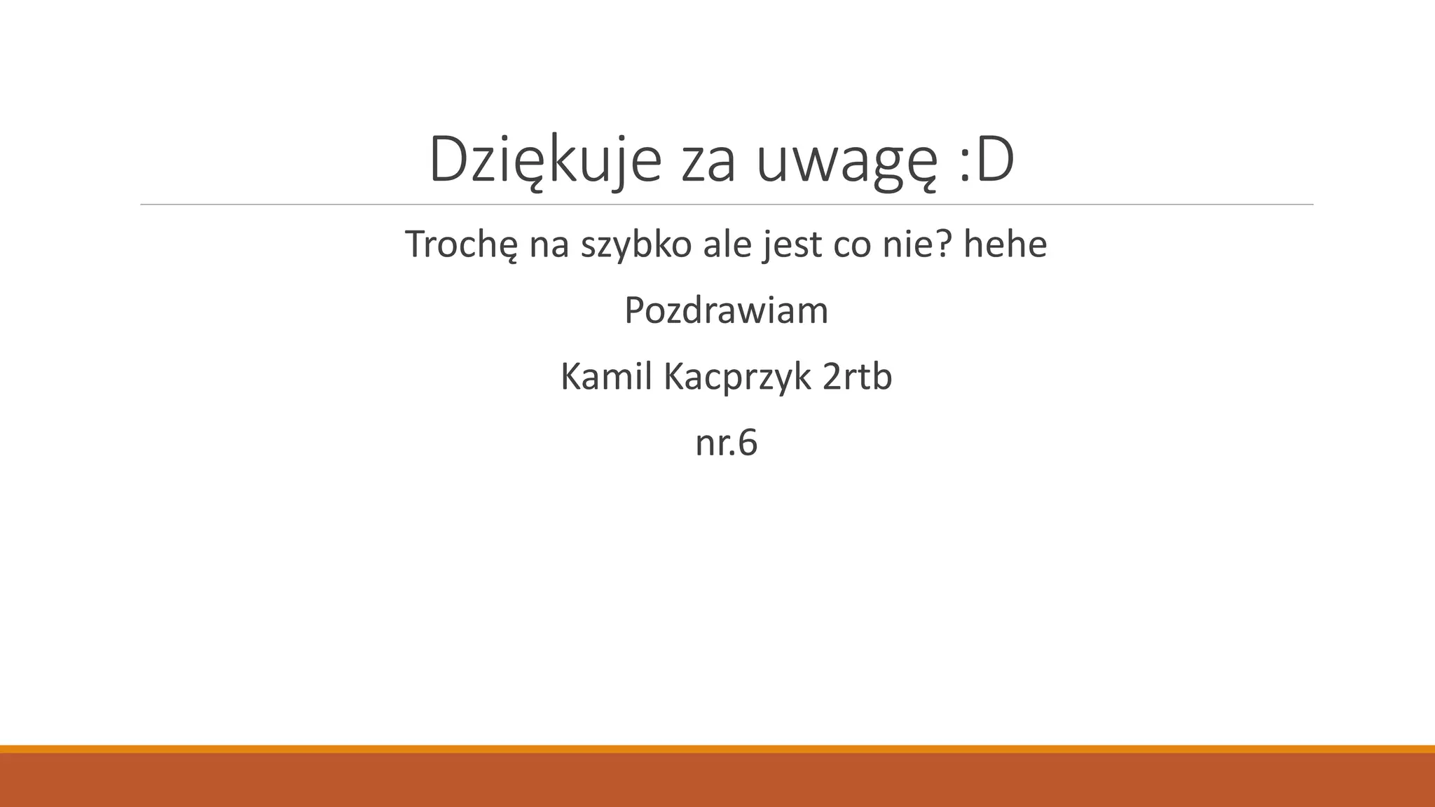 Prezentacja kamcio 2 rtb | PPTX