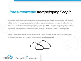 Jak AWS Cloud Adoption Framework wspiera migrację do chmury? | PPT