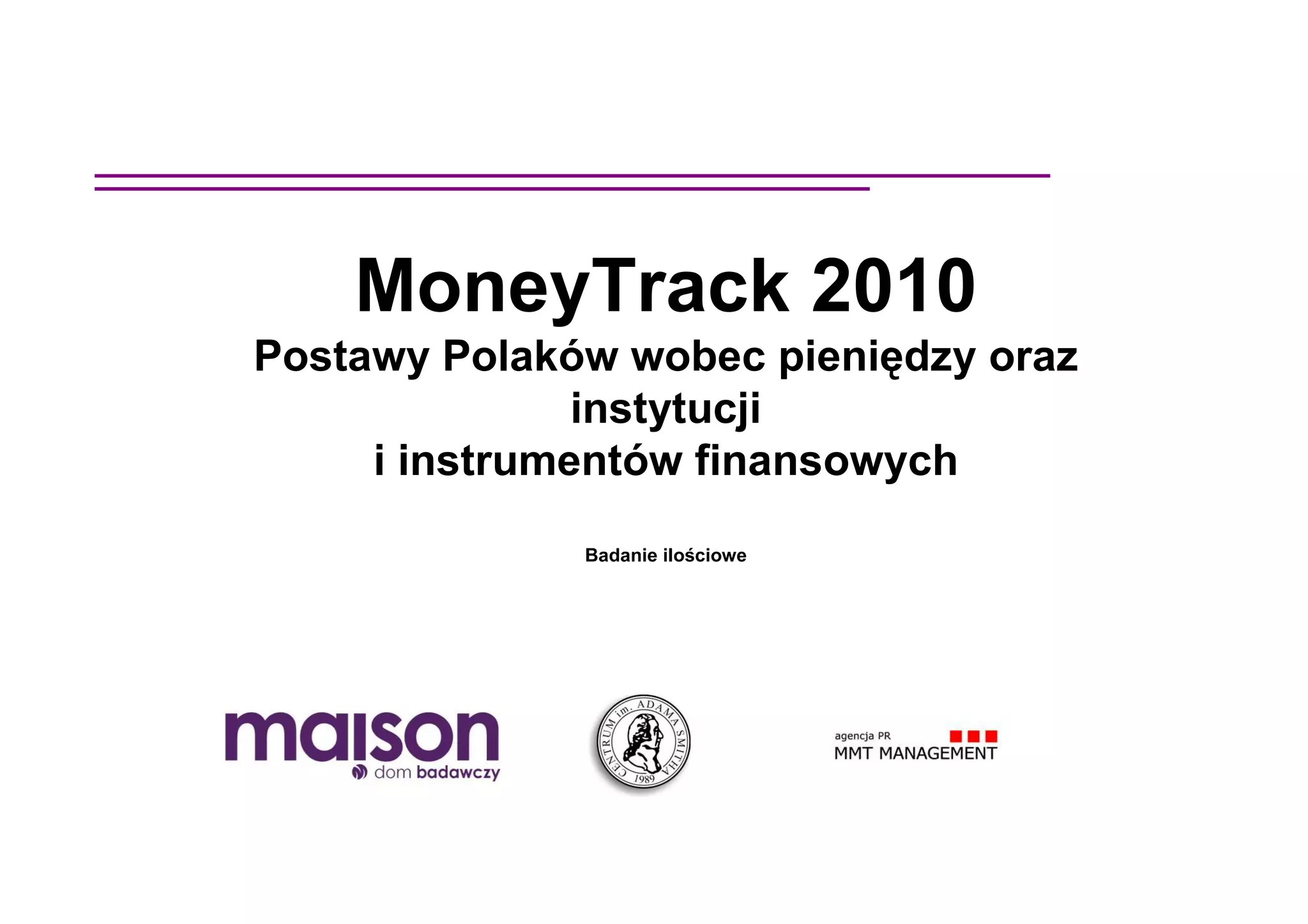 Prezentacja Money Track | PDF