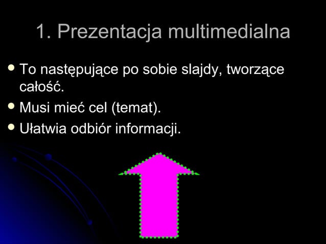 Prezentacja multimedialna wstęp | PPT | Computing | Technology & Computing