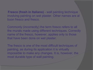 History of frescos | PPT