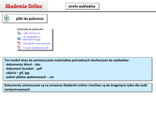 Prezentacja Nowej Platformy | PDF