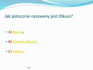 Prezentacja olkusz. | PPTX