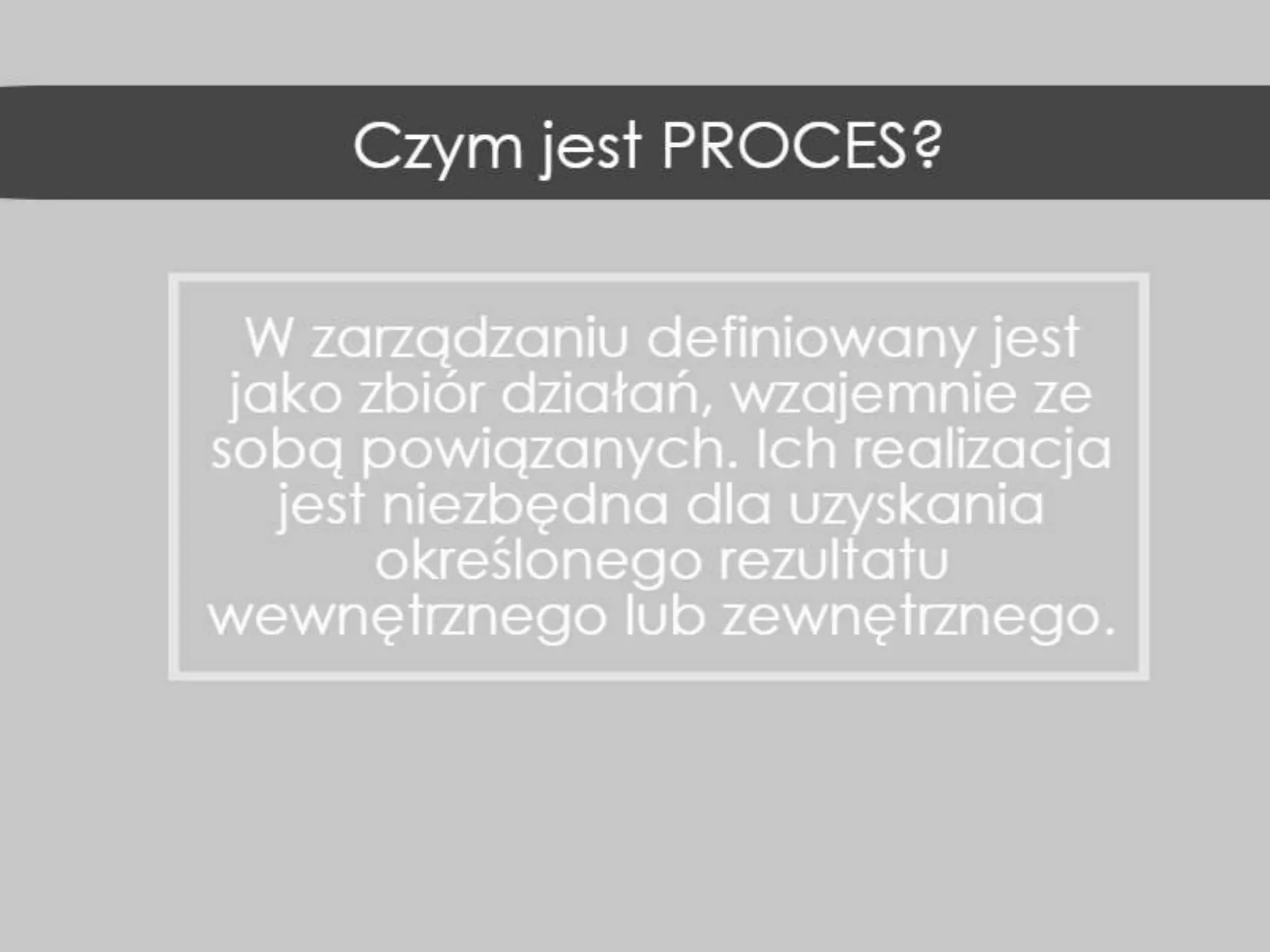 OPIS PROCESU | PPTX