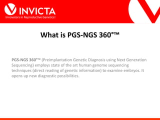 PGS-NGS 360°™ | PPT