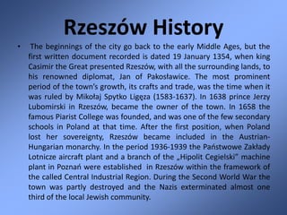 Polska, Rzeszów, ZST | PPT