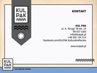 Prezentacja produktu kul pak | PDF | Arts and Crafts | Hobbies & Interests