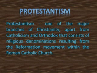 Protestantism | PPT