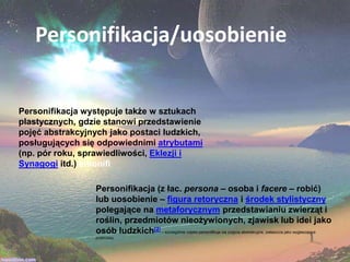 Środki stylistyczne | PPTX