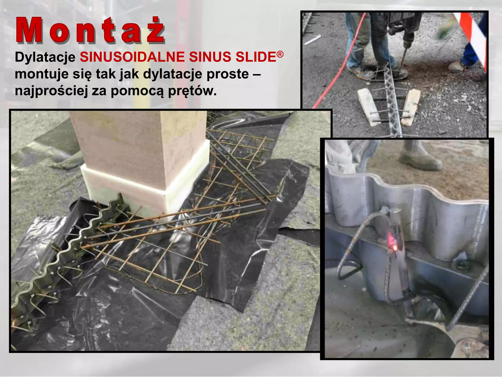 dylatacje sinusoidalne SINUS SLIDE | PPSX