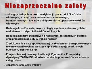 dylatacje sinusoidalne SINUS SLIDE | PPSX