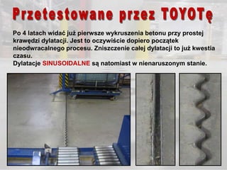 dylatacje sinusoidalne SINUS SLIDE | PPSX