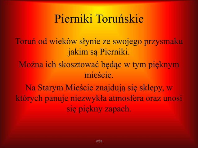 Prezentacja toruń | PPTX