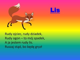 Prezentacja zoo | PPTX