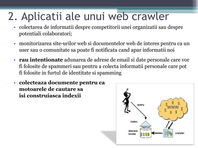 Algoritm de crawling | PPT
