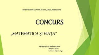 concurs matematic | PPT