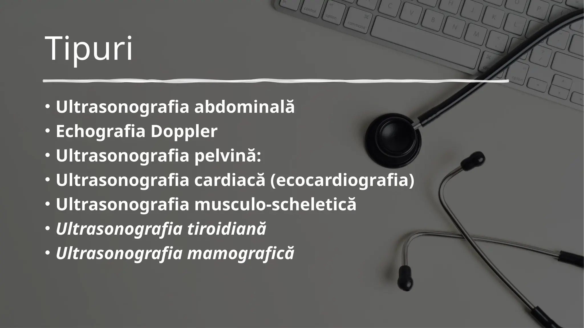 Ultrasonografia - Diagnosticare medicala | PPTX