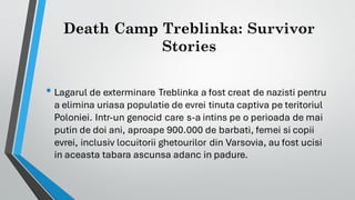 lagarul din Treblinka, lager nazist de concentrare | PDF