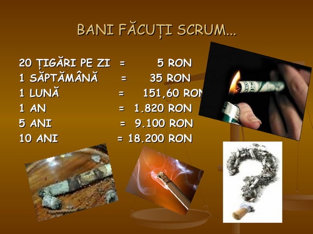 Prezentare anti-fumat | PPT