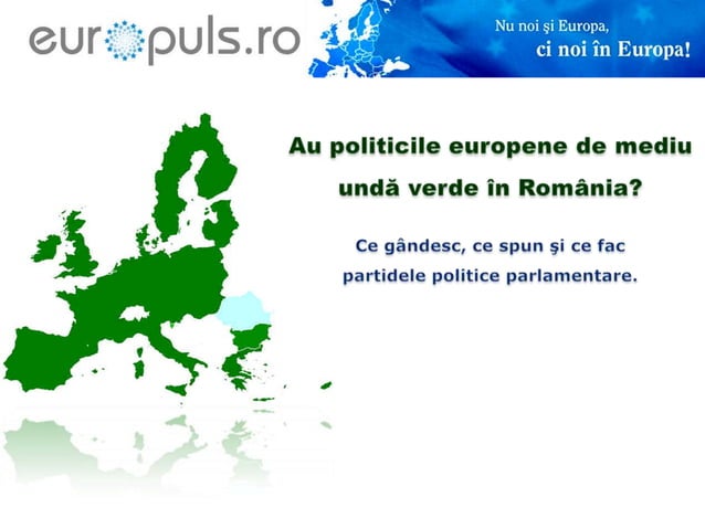 Prezentare - Au politicile de mediu unda verde in Romania? | PPTX