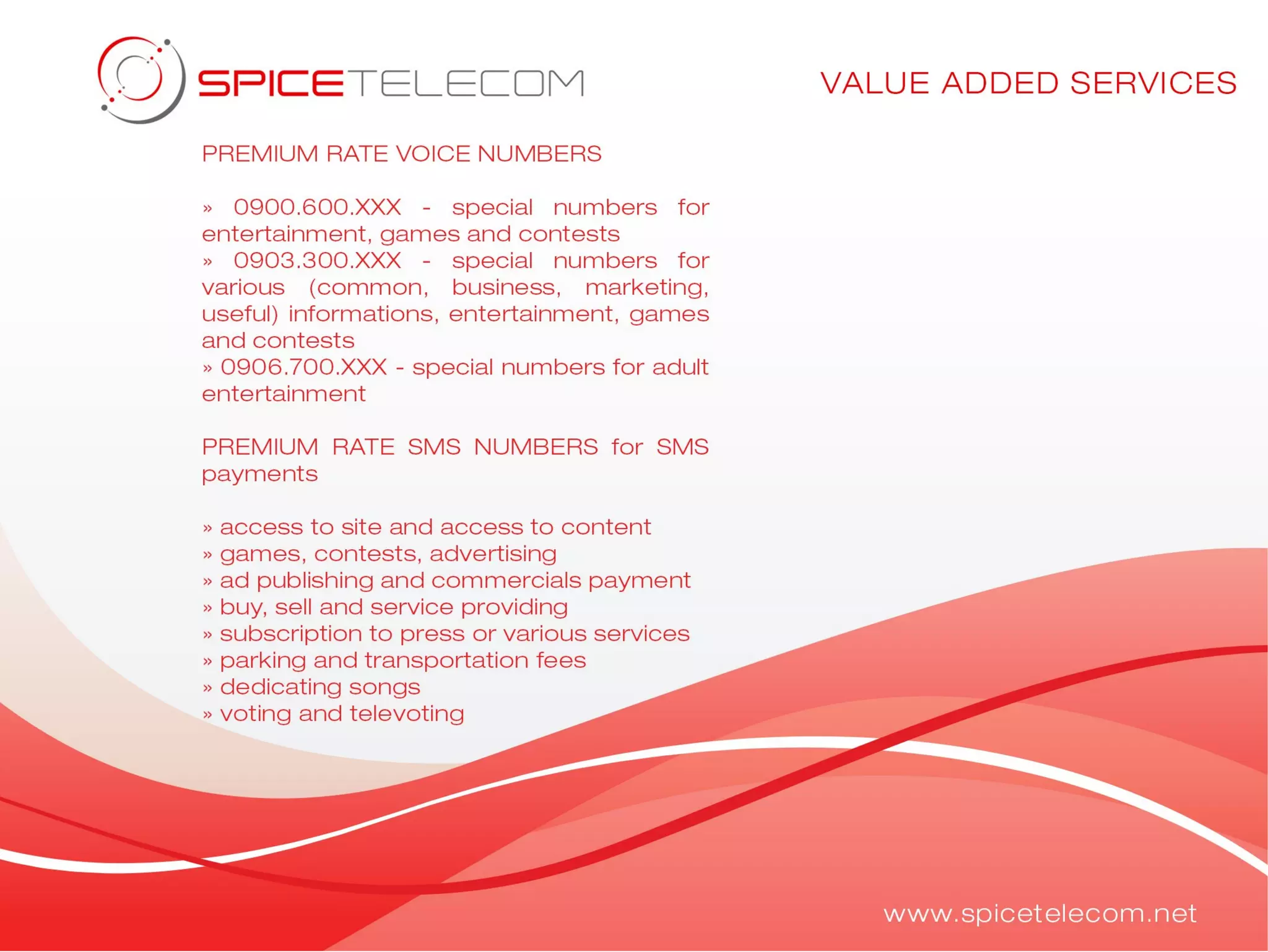 Overview Spice Telecom | PPT