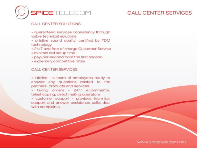 Overview Spice Telecom | PPT