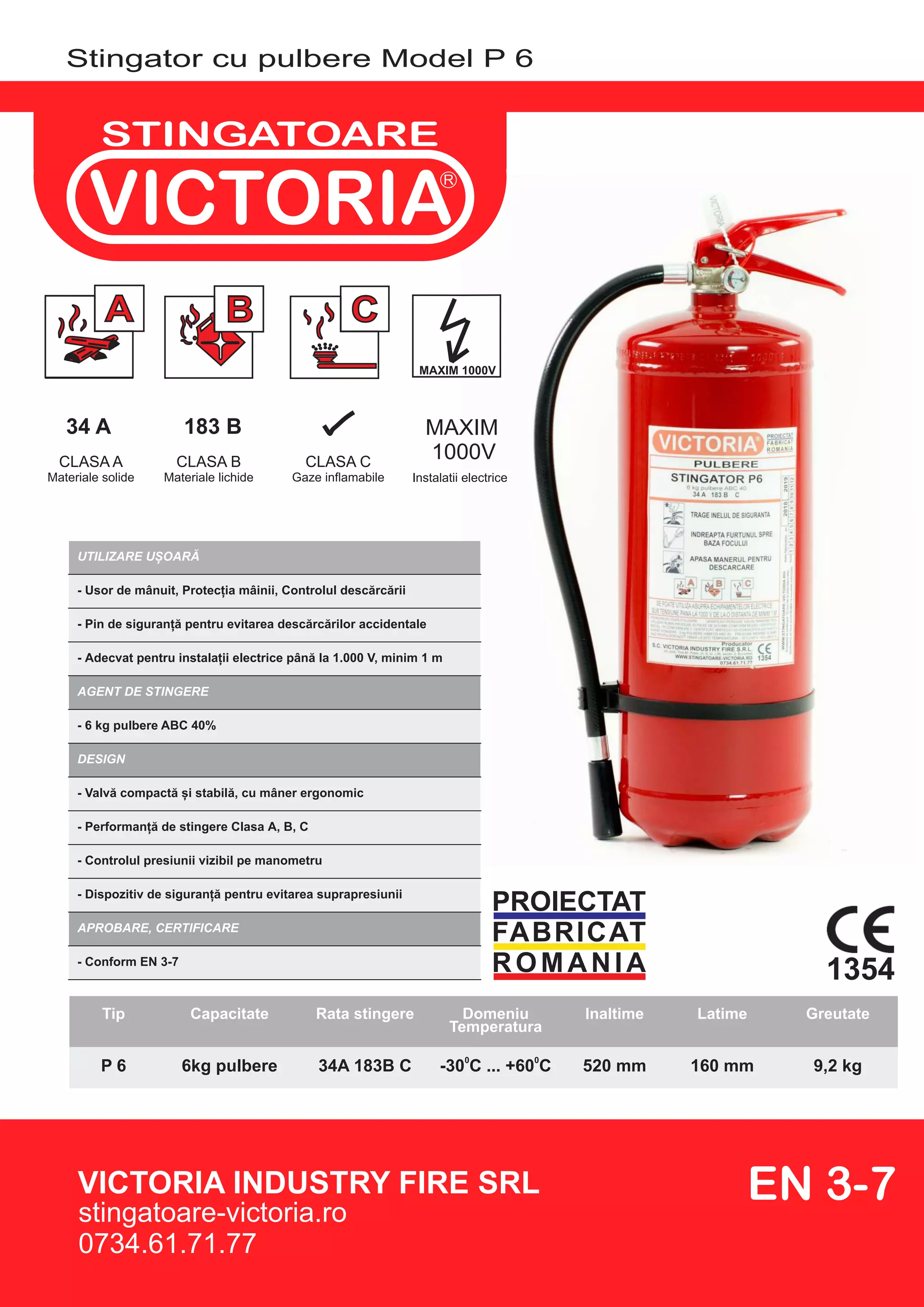 Prezentare stingator-p6 | PDF