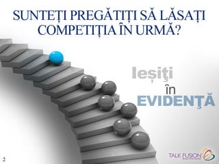 Prezentare Talk Fusion | PPT