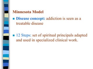 Case Management in Addiction Counselling | PPTX