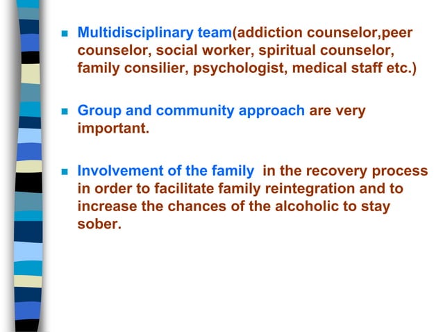 Case Management in Addiction Counselling | PPTX