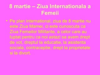 Prezentare 8 martie | PPS