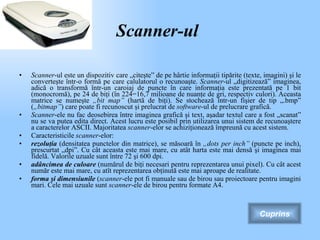 Prezentarea Calculatorului | PPS