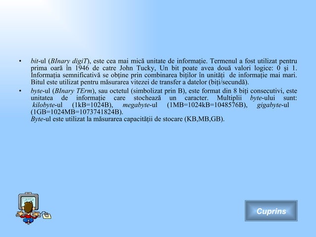 Prezentarea Calculatorului | PPS