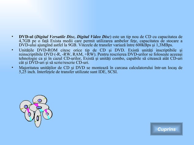 Prezentarea calculatorului | PPT