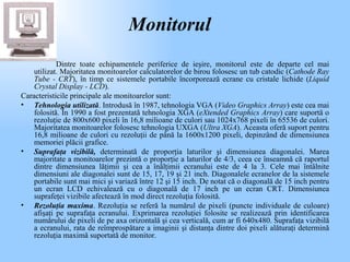 Prezentarea calculatorului | PPT