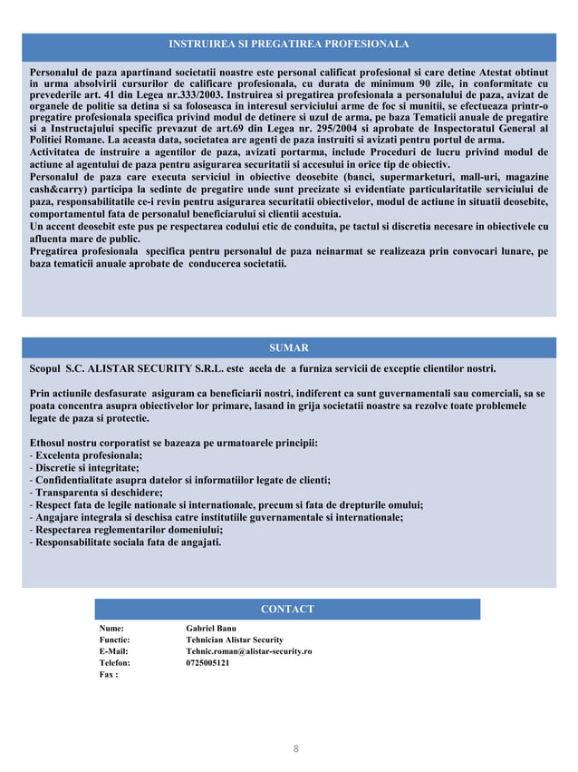 ALISTAR SECURITY | PDF